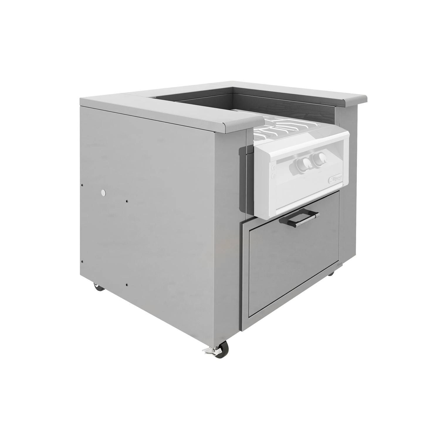 Alfresco™ Versa Power™ Storage Counter Cart - New England Grill and Hearth