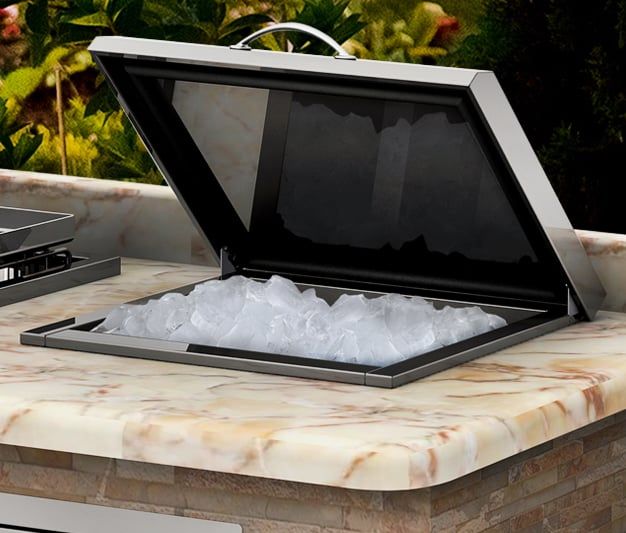 Artisan™ Built-In Ice Bin - New England Grill and Hearth